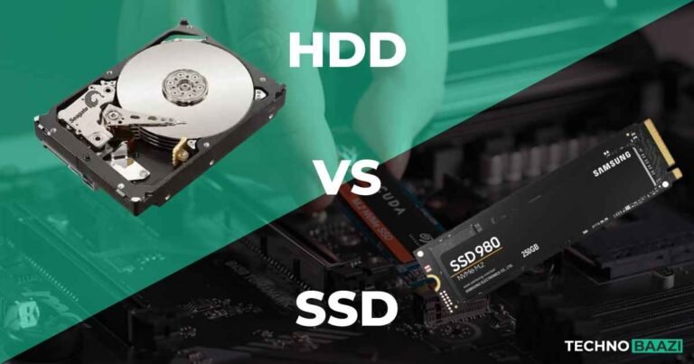 Hard Disk vs Solid State Drive - TechnoBaazi